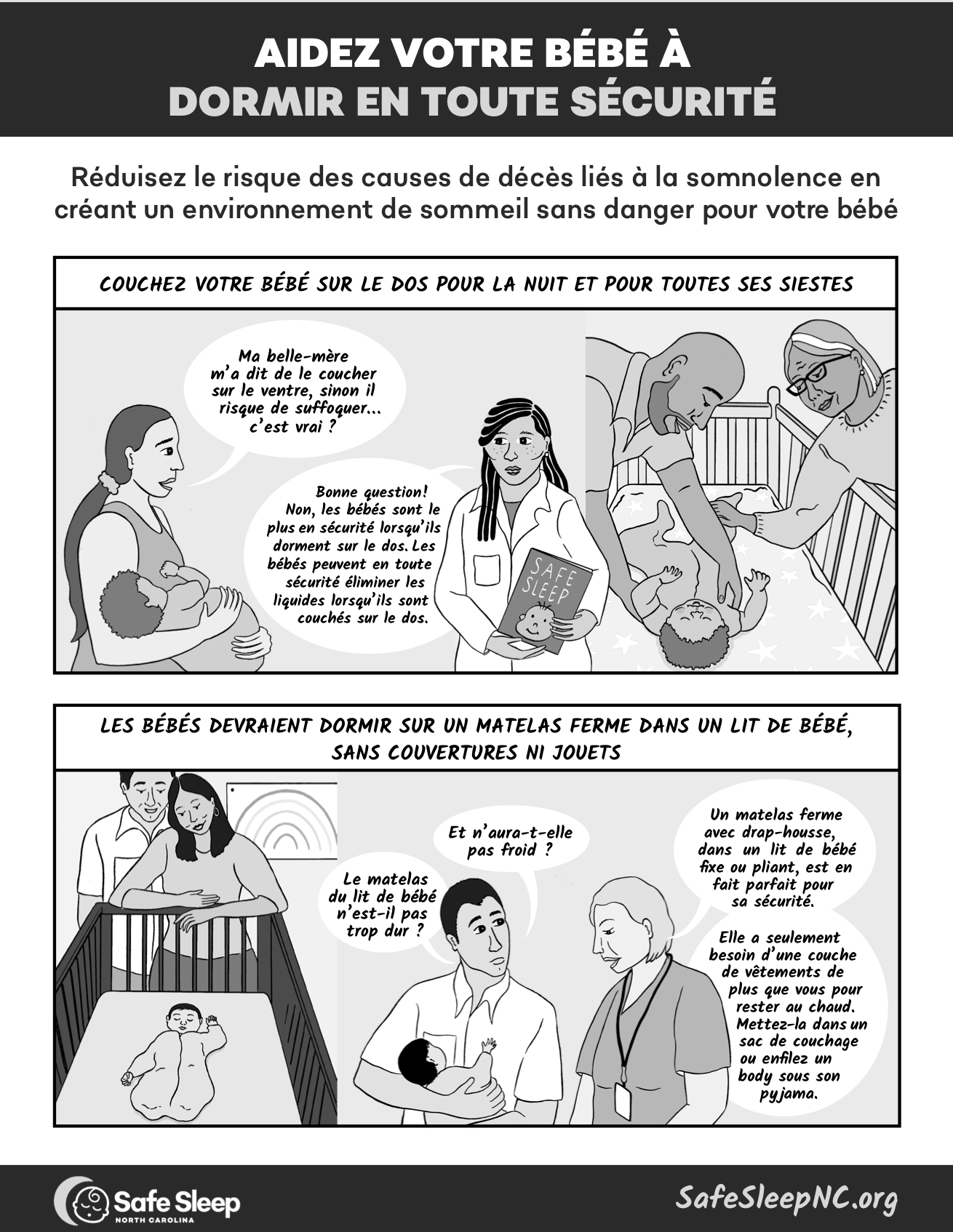 Safe Sleep Comic - Safe Sleep NC