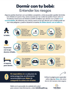 Safe Sleep poster - Safe Sleep NC