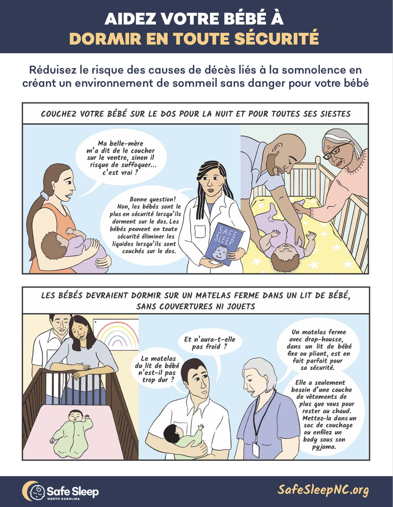 Safe Sleep Comic - Safe Sleep NC